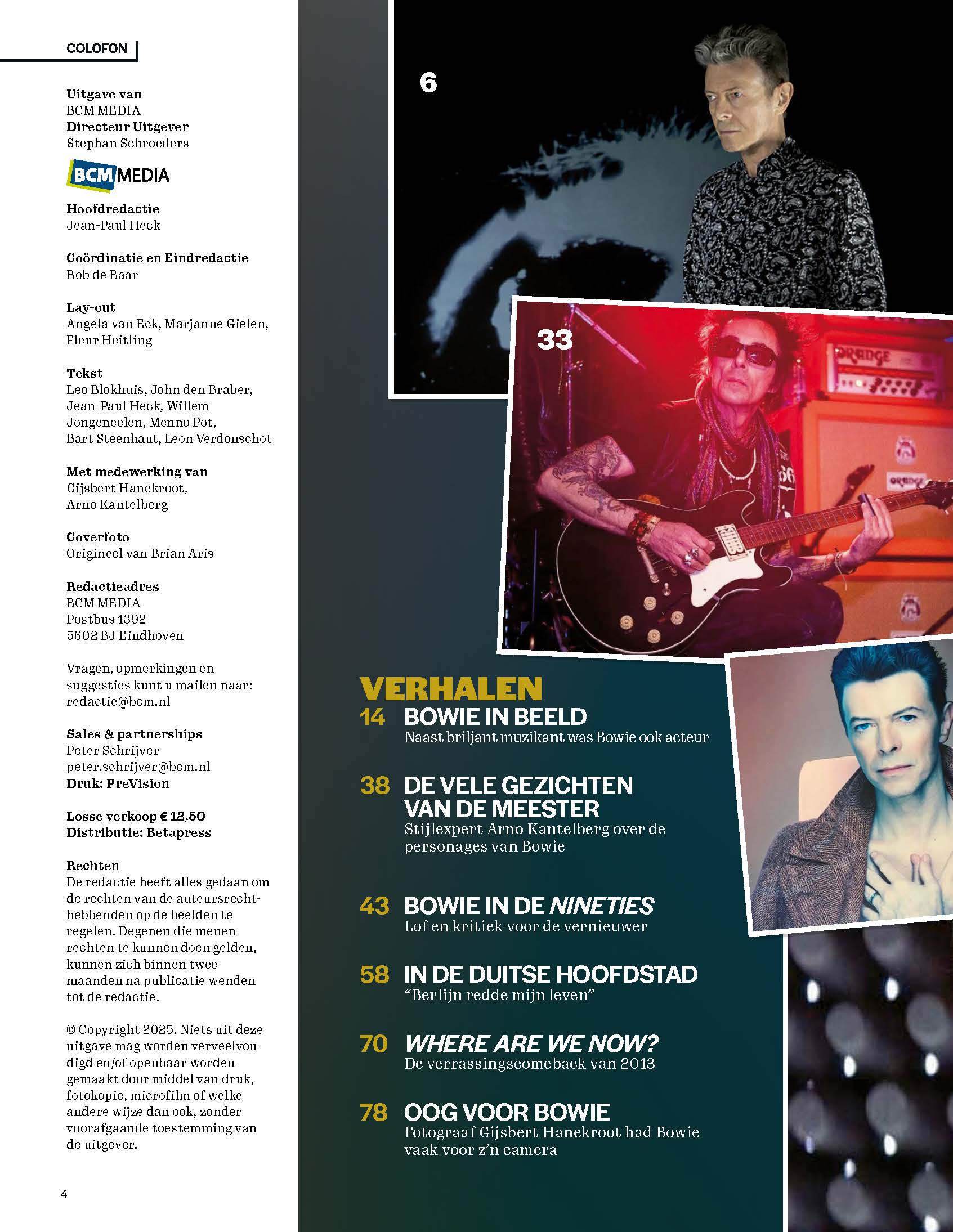 David Bowie Special - Classic Rock Magazine NL